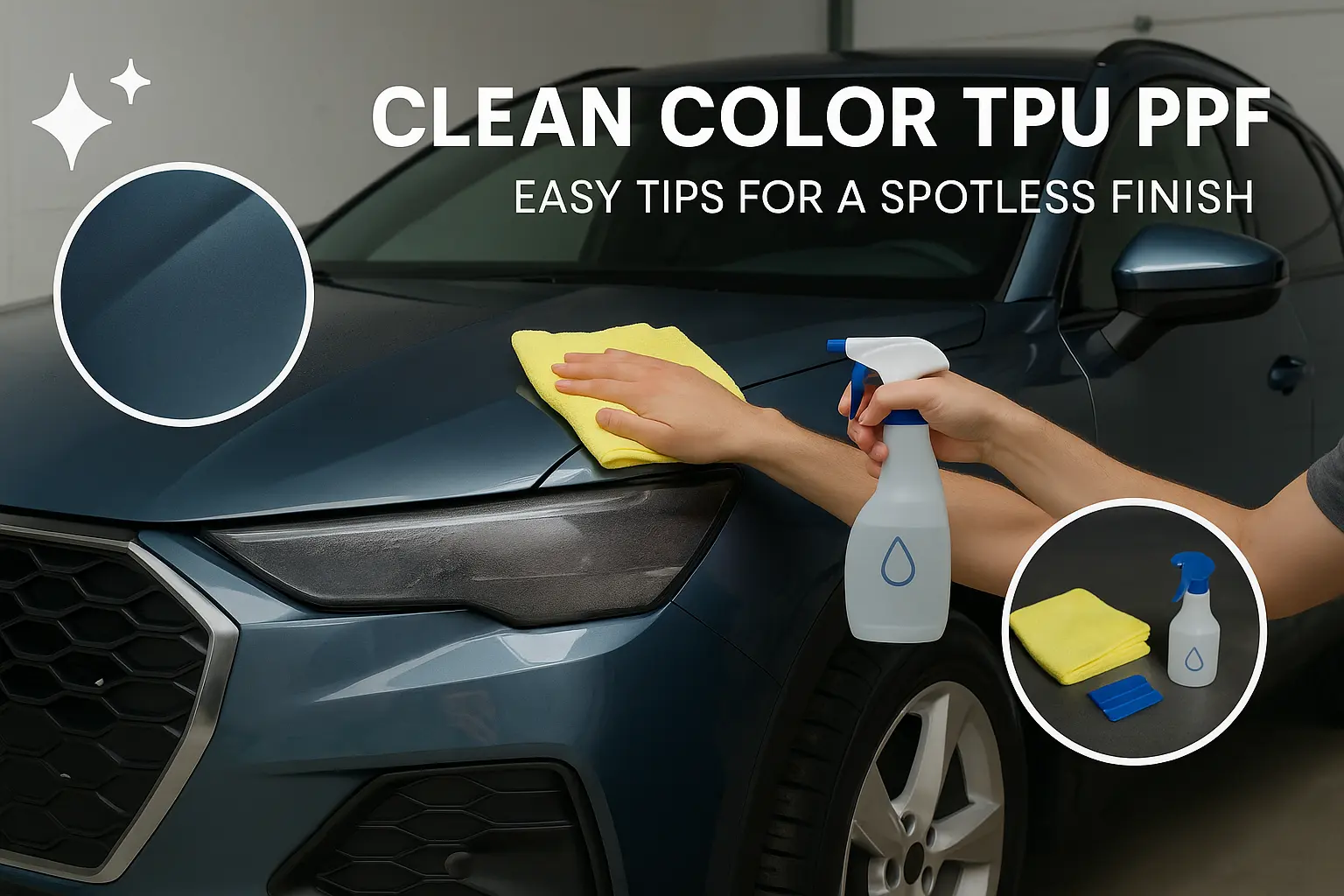 How to Clean Color TPU PPF: Easy Tips for a Spotless Finish