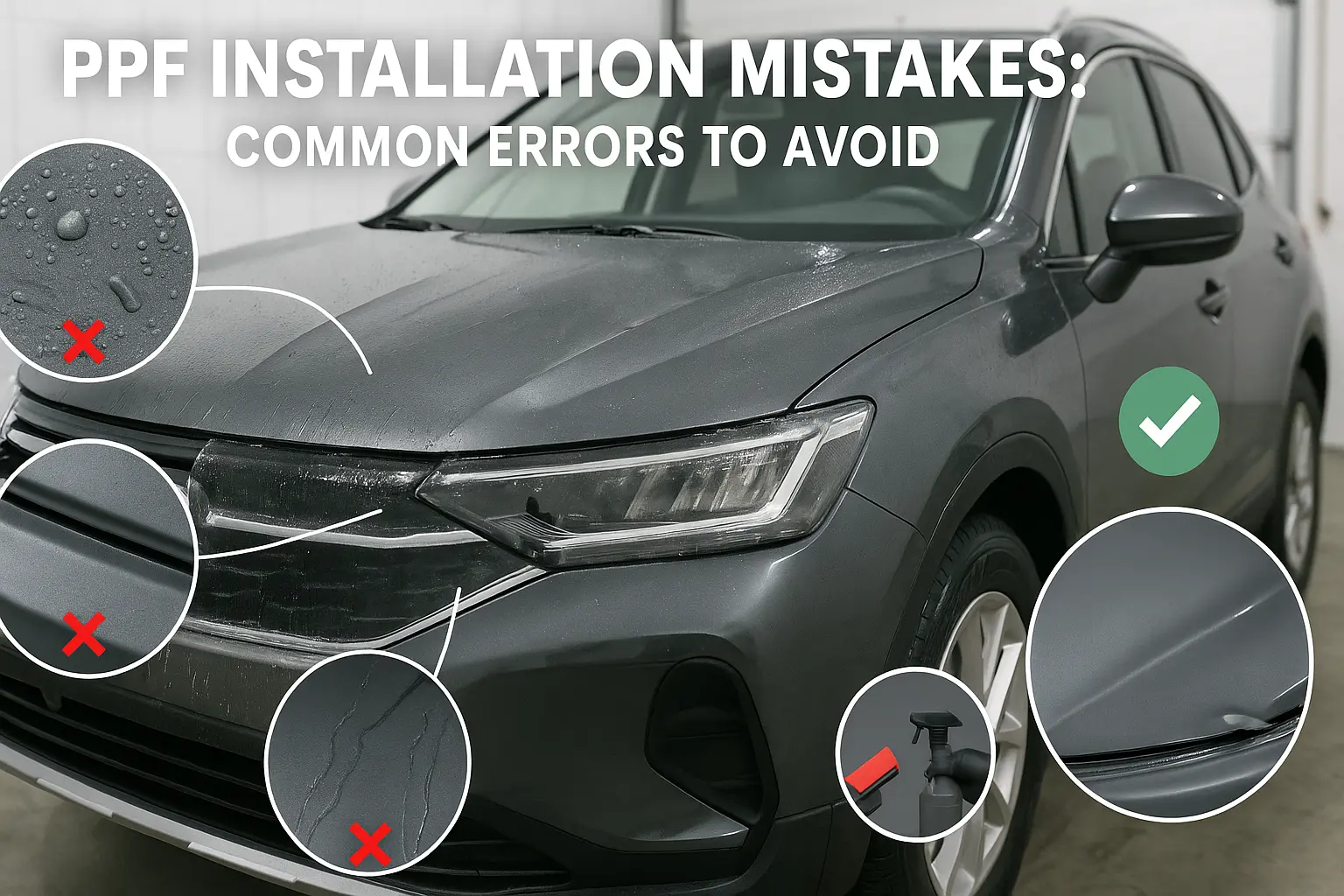 PPF Installation Mistakes: Common Errors to Avoid
