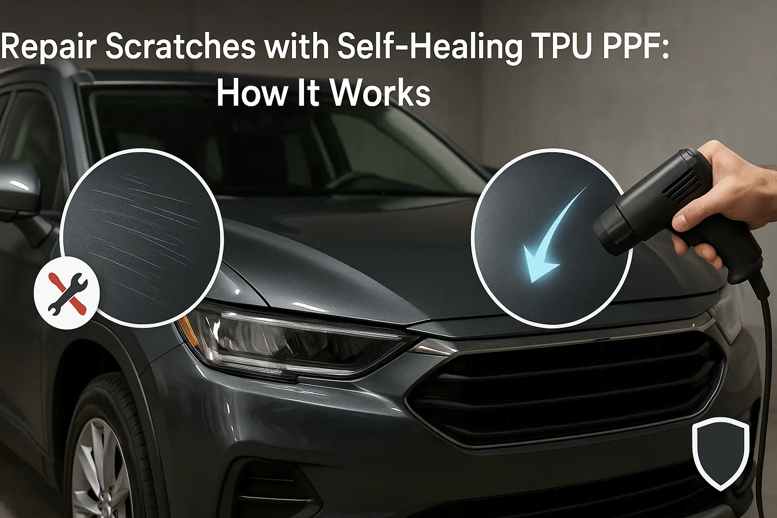 Repair Scratches with Self-Healing TPU PPF: How It Works