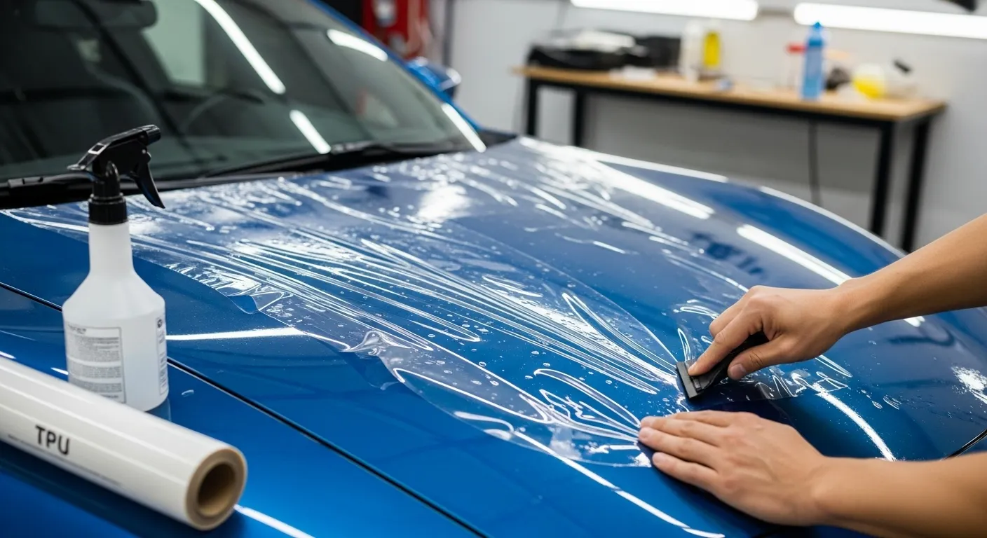 Automotive Clear TPU Wrap – Premium Paint Protection Film - Colorfuul