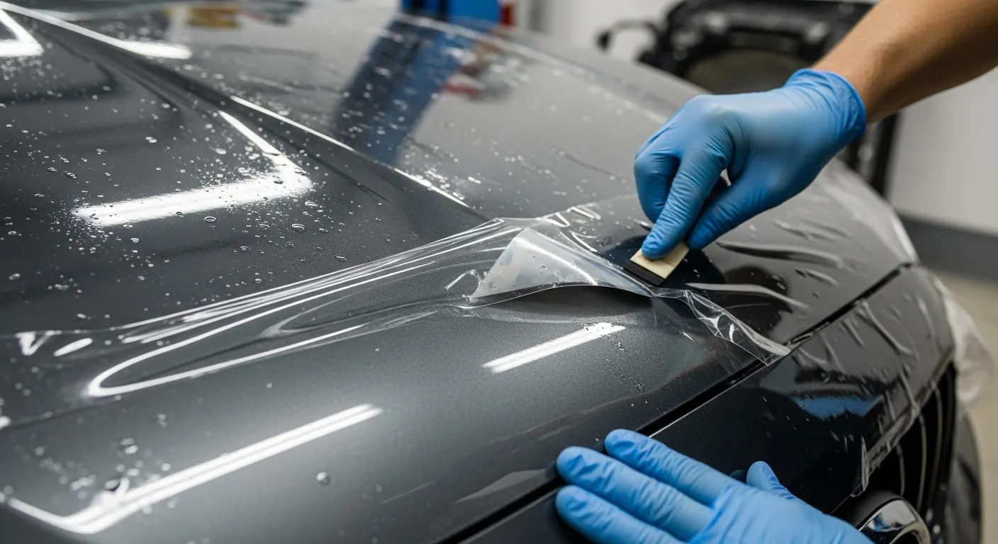 Car Hood Protection Film | Protection Wrap for Rock Chip Defense ...