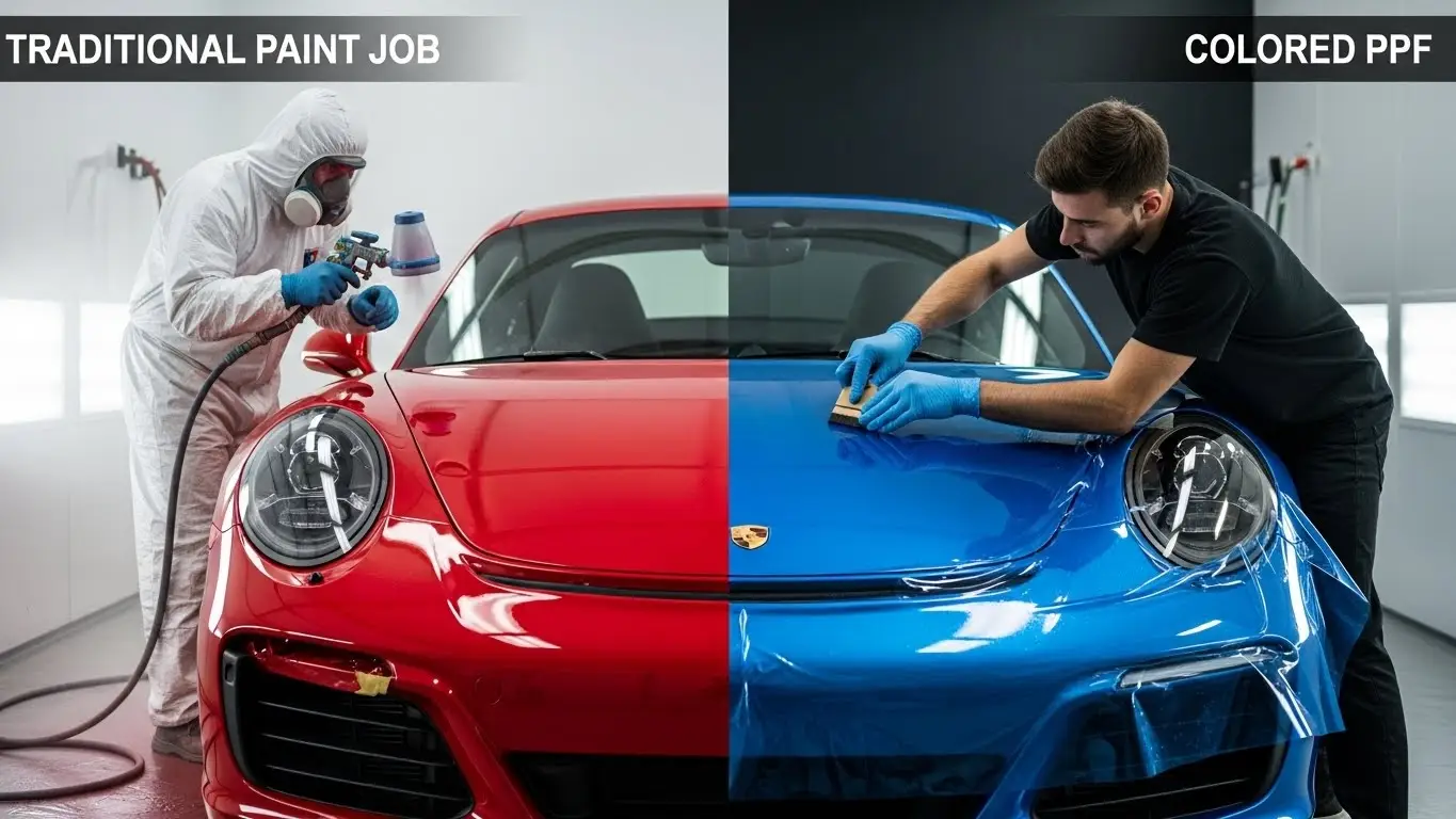 Is Colored PPF or a Paint Job More Cost-Effective?