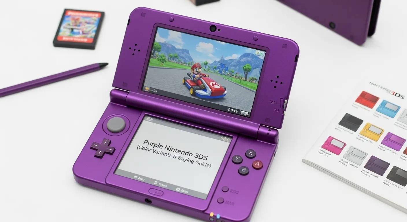 Nintendo Purple 3DS 2026: (Color Variants & Buying Guide)