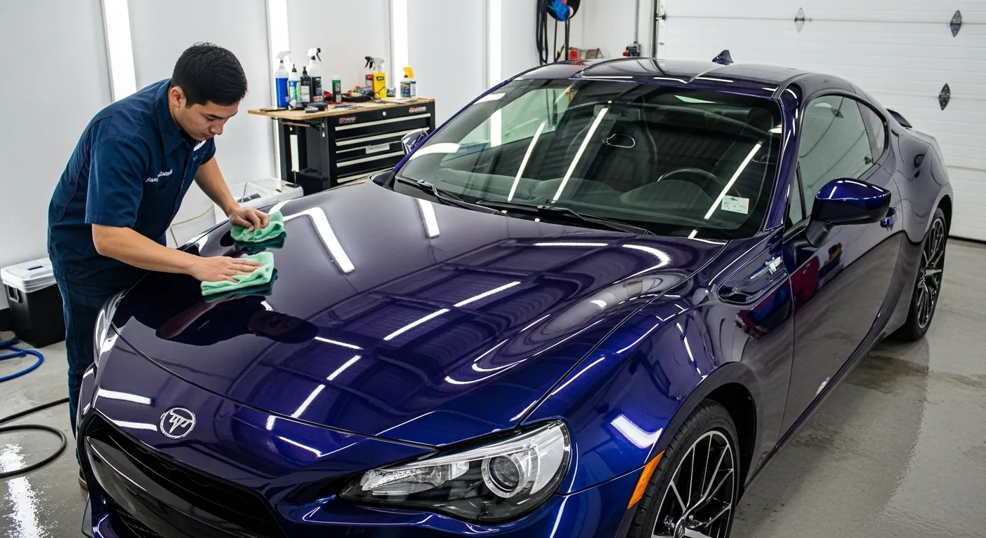 How to Maintain Midnight Purple Paint Finish