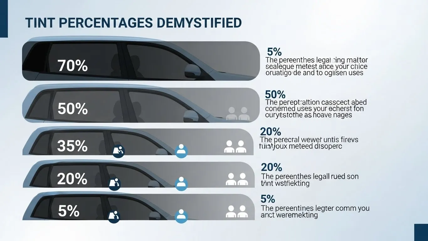 Tint Percentages: Choose the Perfect Tint for Your Car